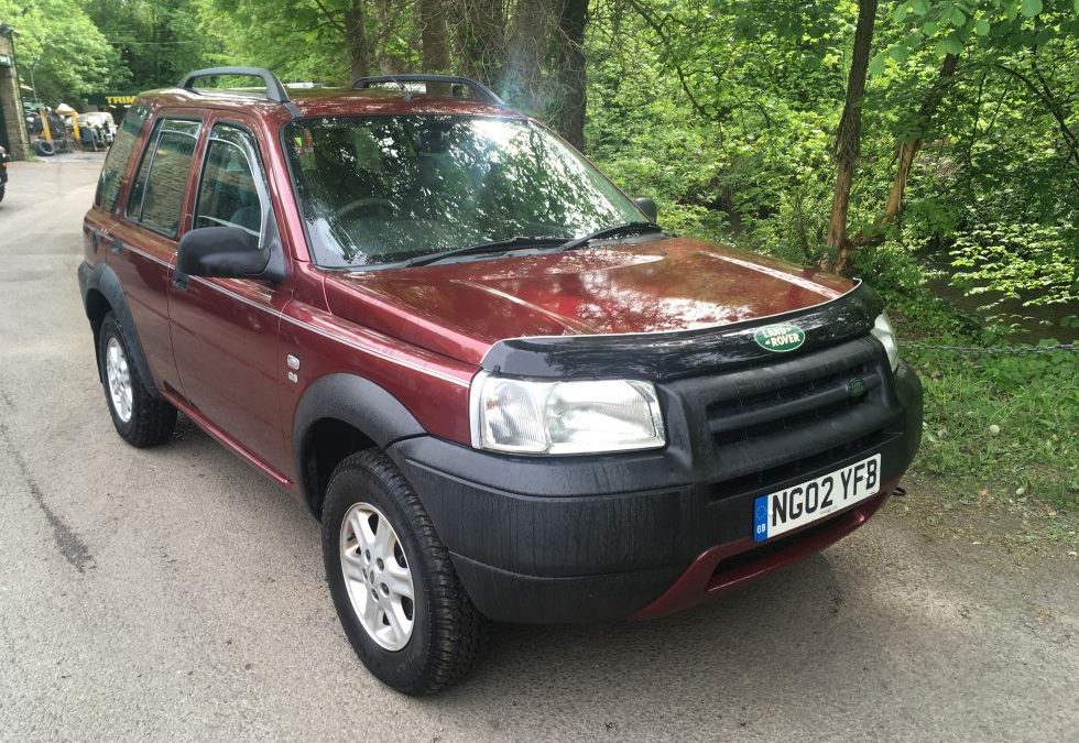 New Arrival – 2002 Freelander TD4 GS | Land Rover Centre