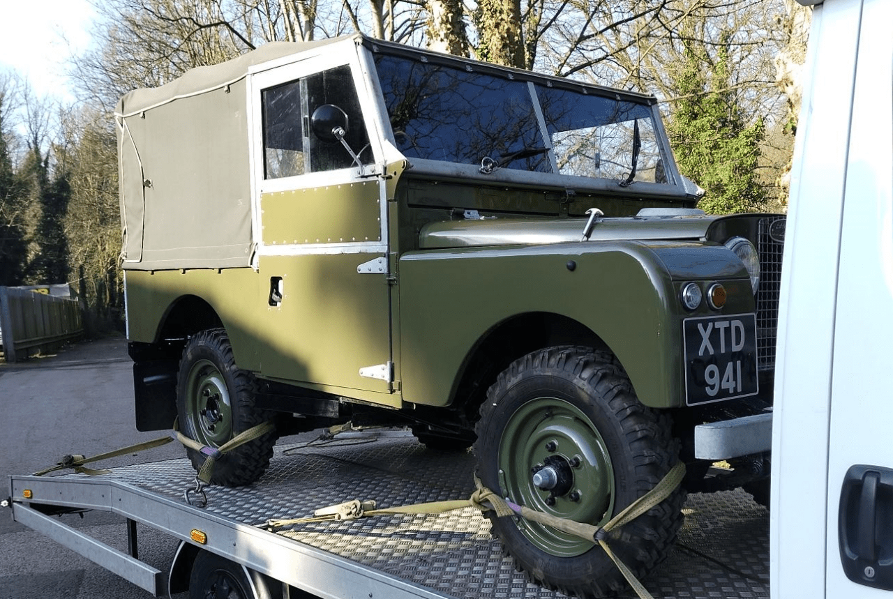 BEAUTIFUL LAND ROVER SERIES 1 ON THE WAY TO ROGER IN WALSALL - Land ...