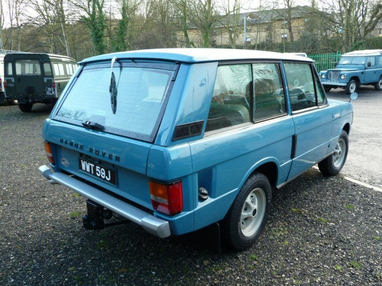1971 Range Rover 2 Door Classic - Diesel - Land Rover Centre